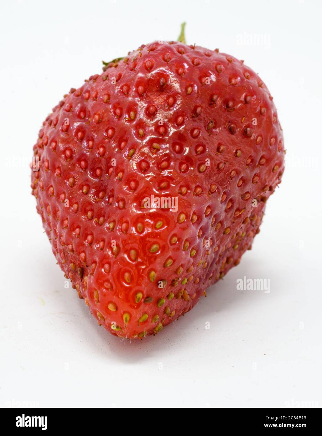 A photograph of a single Strawberry Stock Photo - Alamy