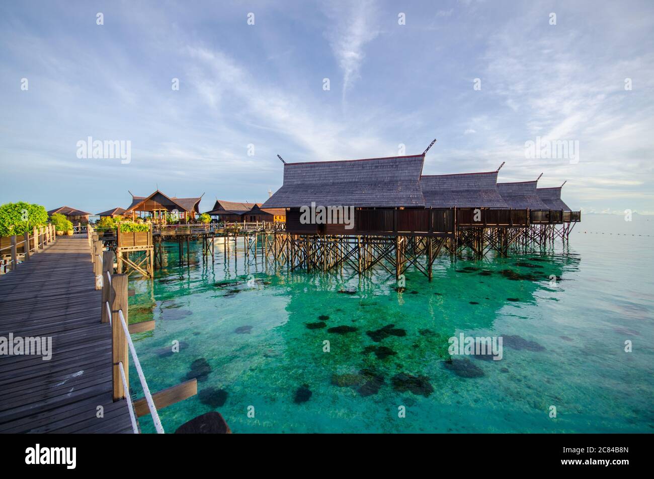 Beautiful view of Kapalai Resort in Borneo, Malaysia - perfect for ...