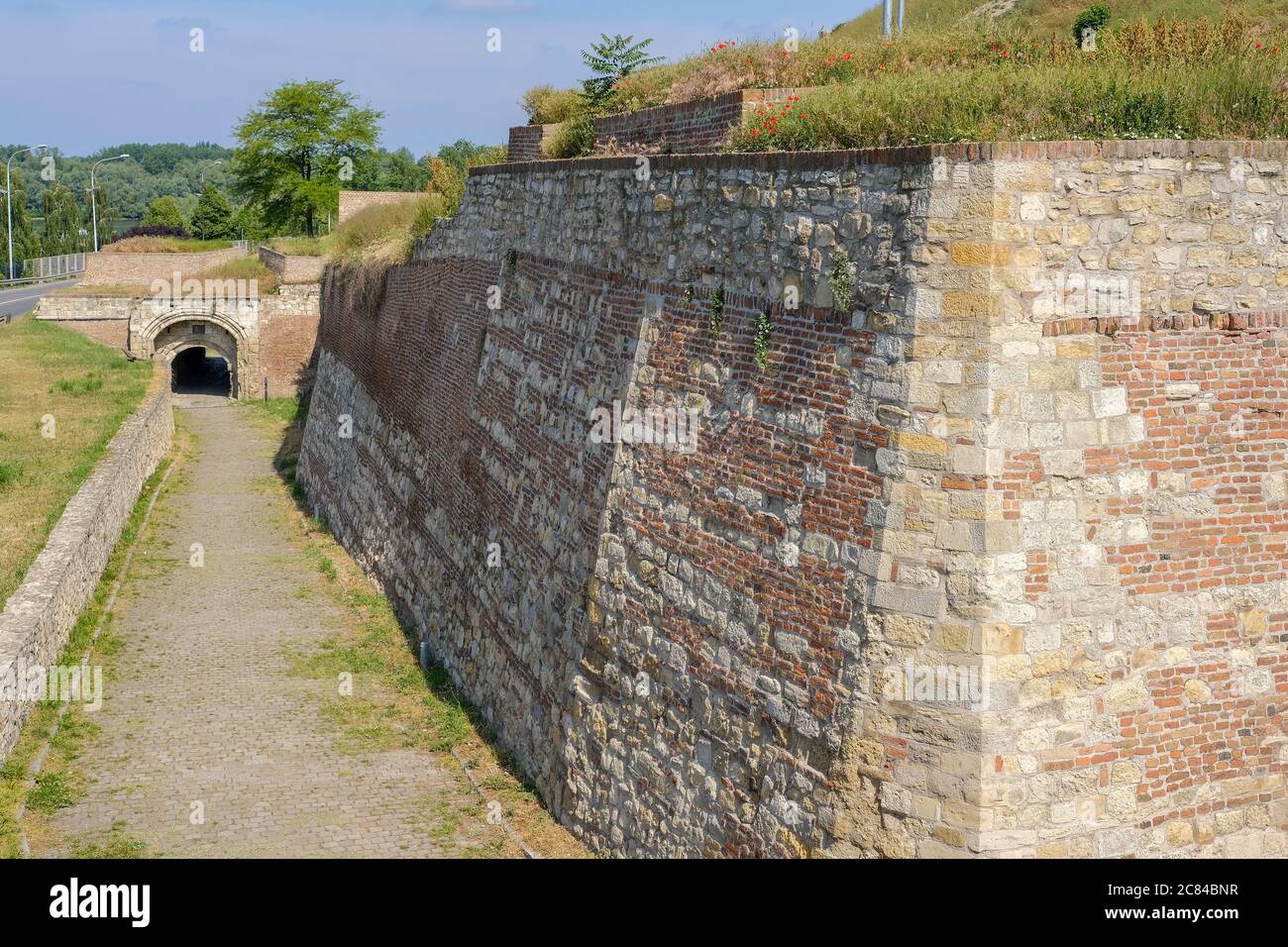 Historic Belgrade Fortress in Kalemegdan park in Belgrade, capital of ...