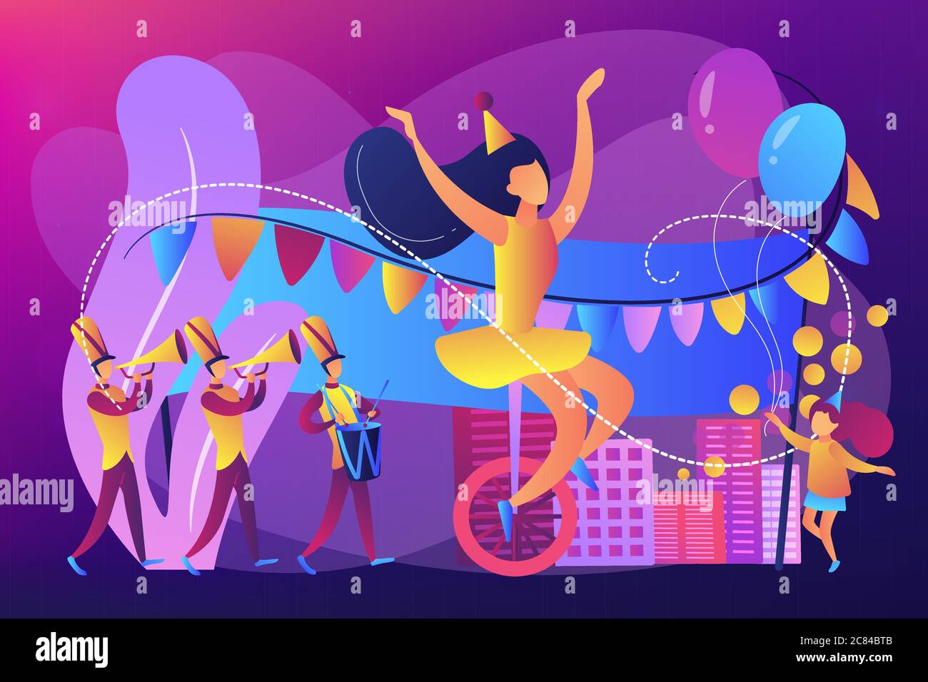 Parade concept vector illustration Stock Vector Image & Art - Alamy