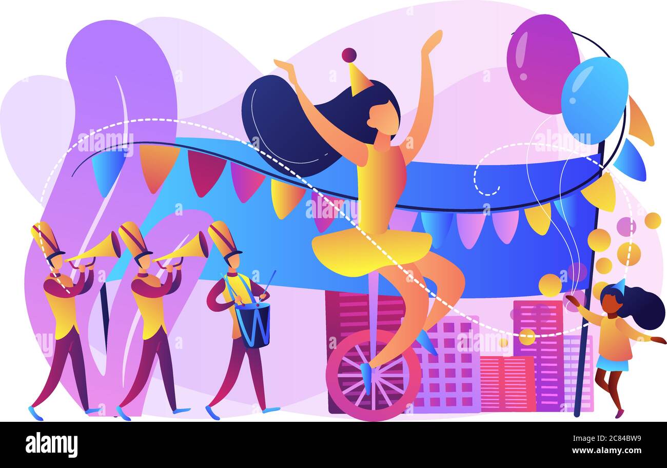 Parade concept vector illustration Stock Vector Image & Art - Alamy