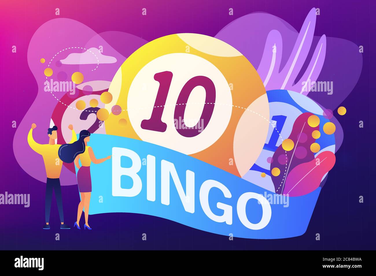 Lottery game concept vector illustration Stock Vector Image & Art - Alamy