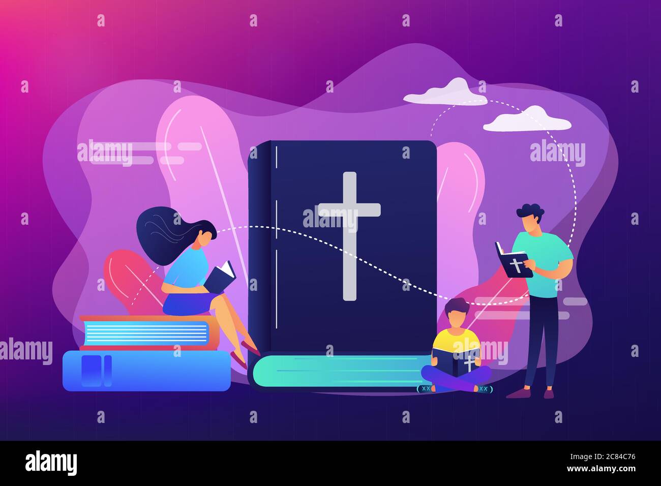 Holy bible concept vector illustration Stock Vector Image & Art - Alamy