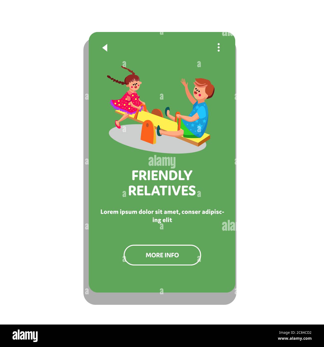 Girl on playground smiling Cut Out Stock Images & Pictures - Alamy