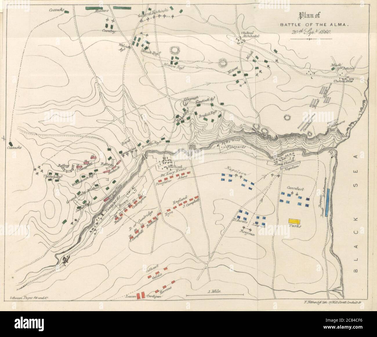 Crimea old map hi-res stock photography and images - Alamy