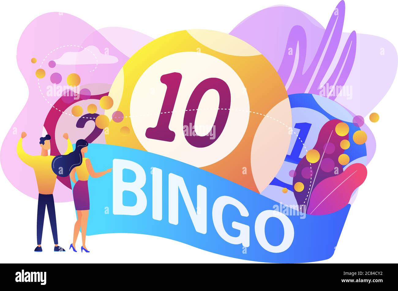 Lottery game concept vector illustration Stock Vector Image & Art - Alamy