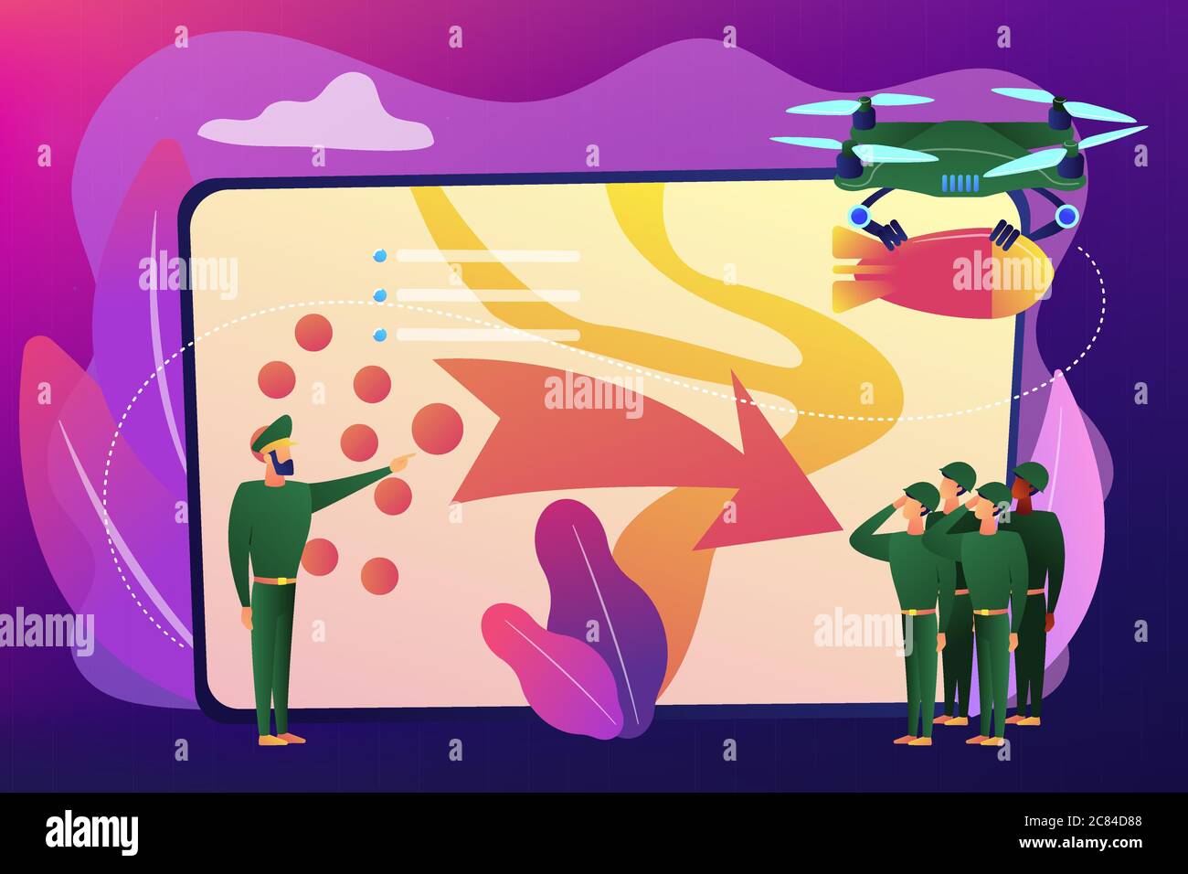 Military tactics Stock Vector Images - Alamy