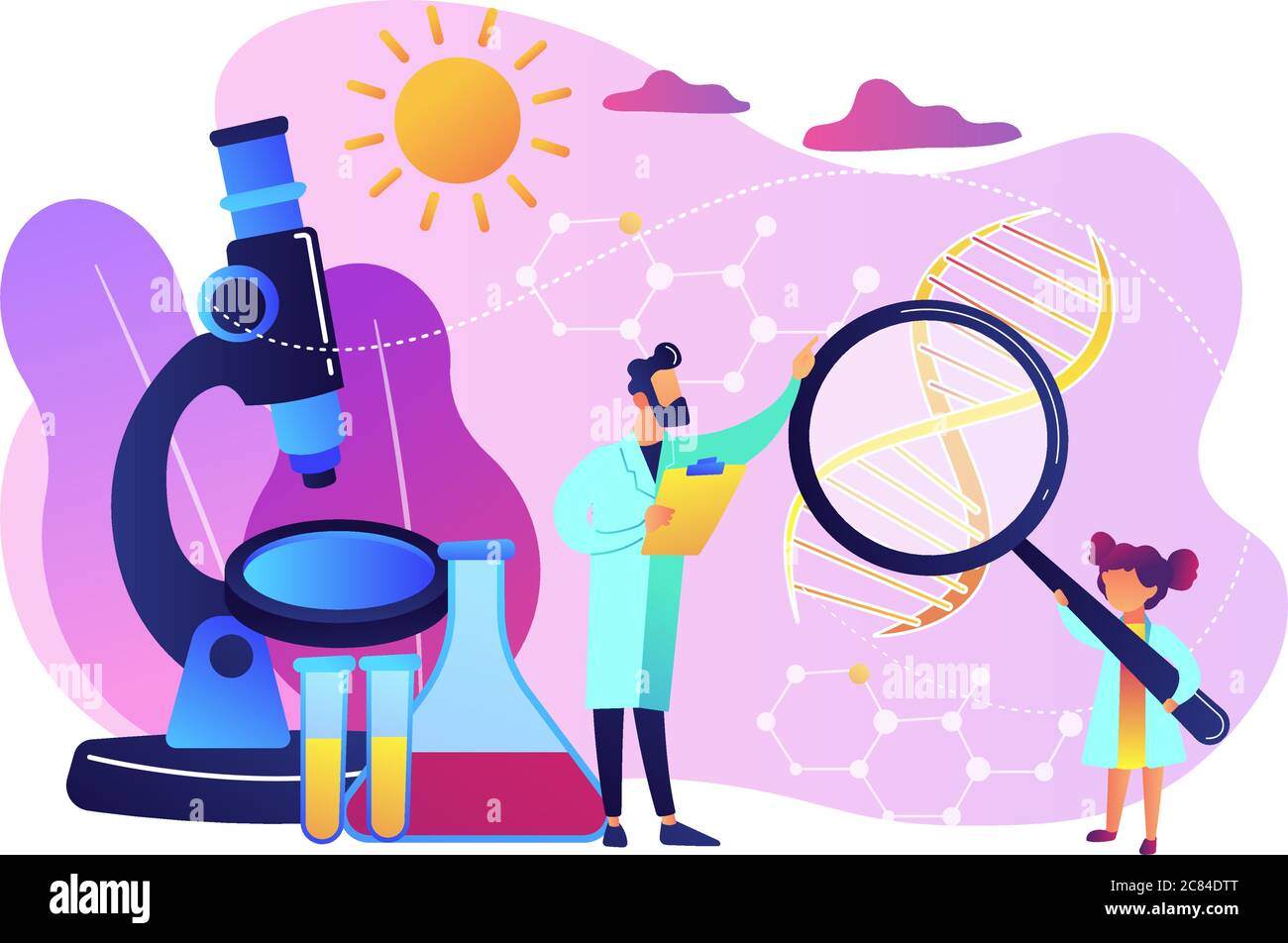 Neon science lab Cut Out Stock Images & Pictures - Alamy