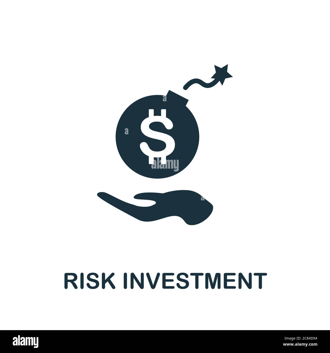 Risk Investment icon. Simple element from risk management collection ...