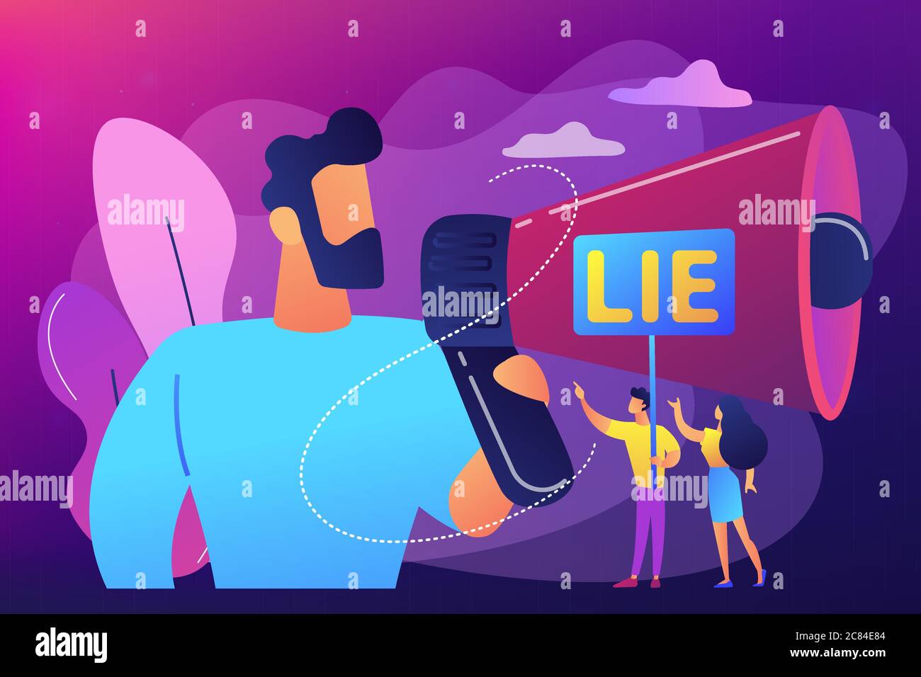 Cheating concept vector illustration Stock Vector Image & Art - Alamy