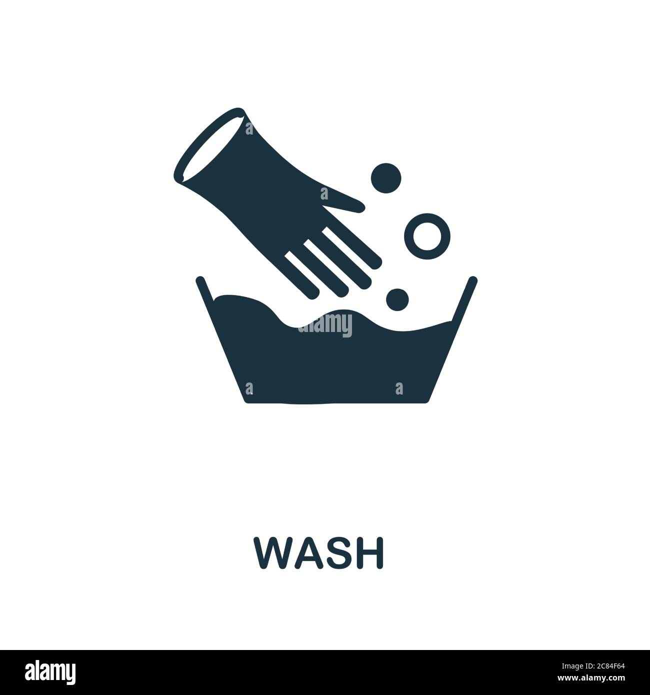 Wash icon. Simple element from personal hygiene collection. Creative ...