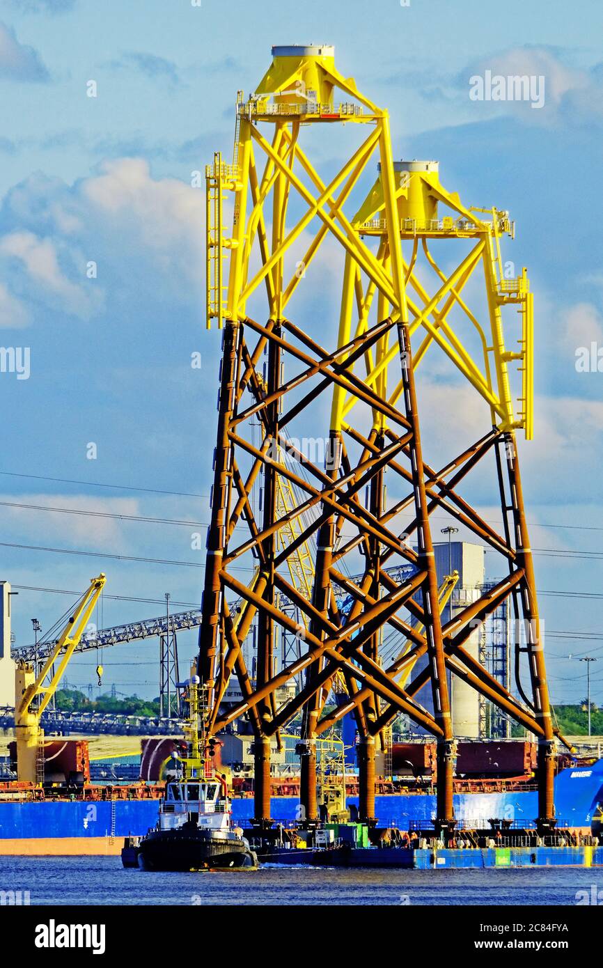 Smulders howdon tyneside yard hi-res stock photography and images - Alamy