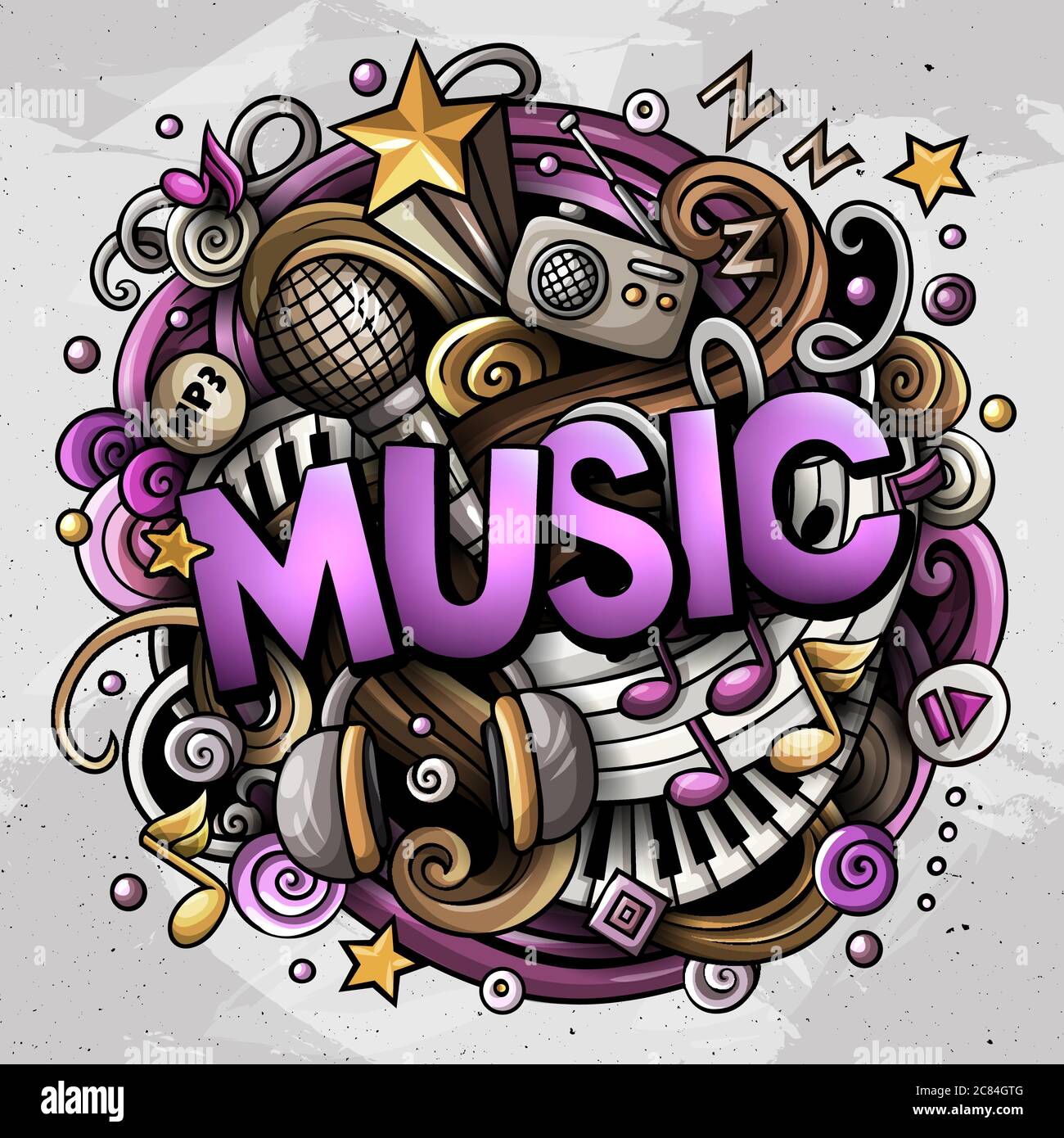 Music Word Art