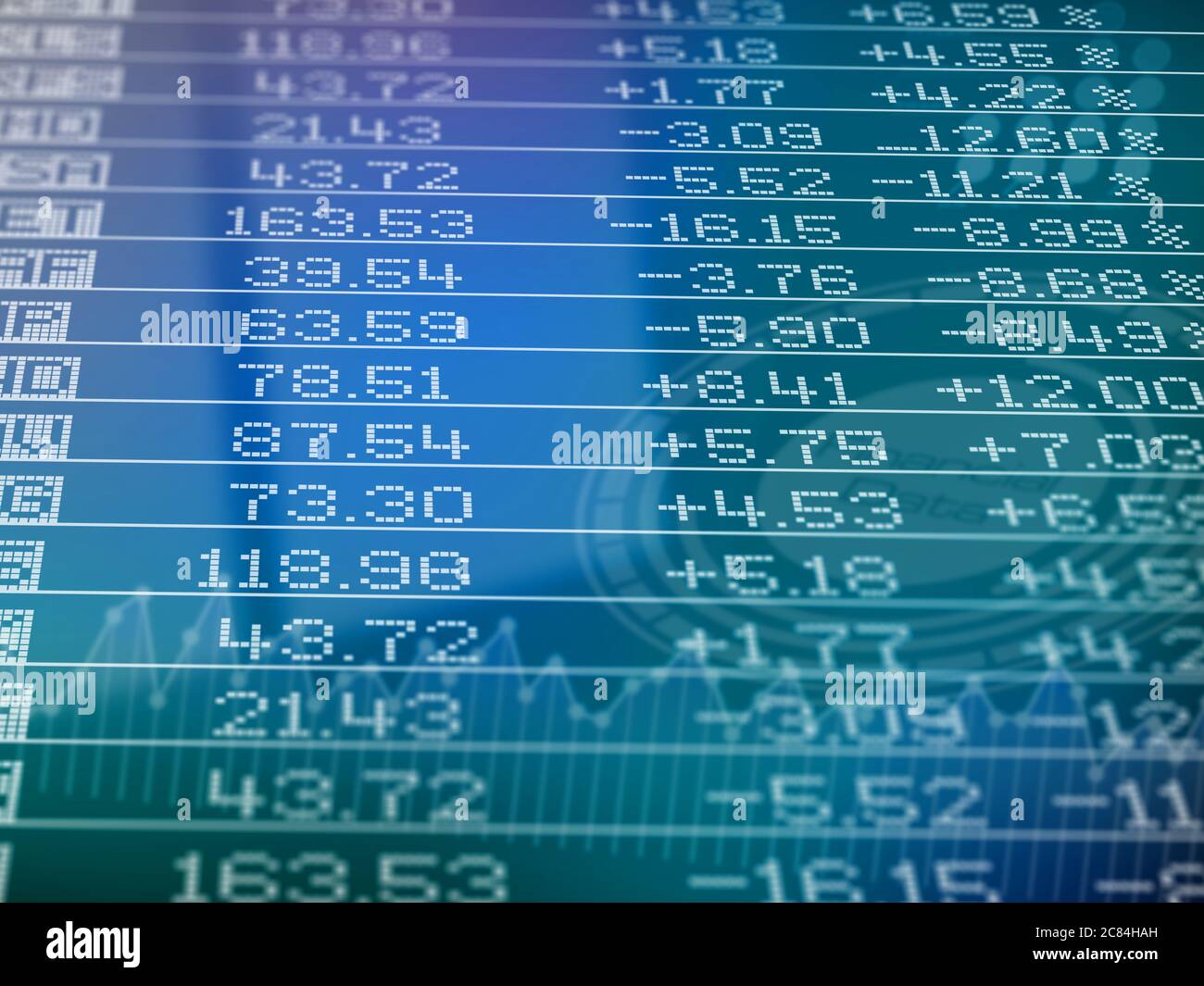 Abstract stock market chart Stock Photo - Alamy