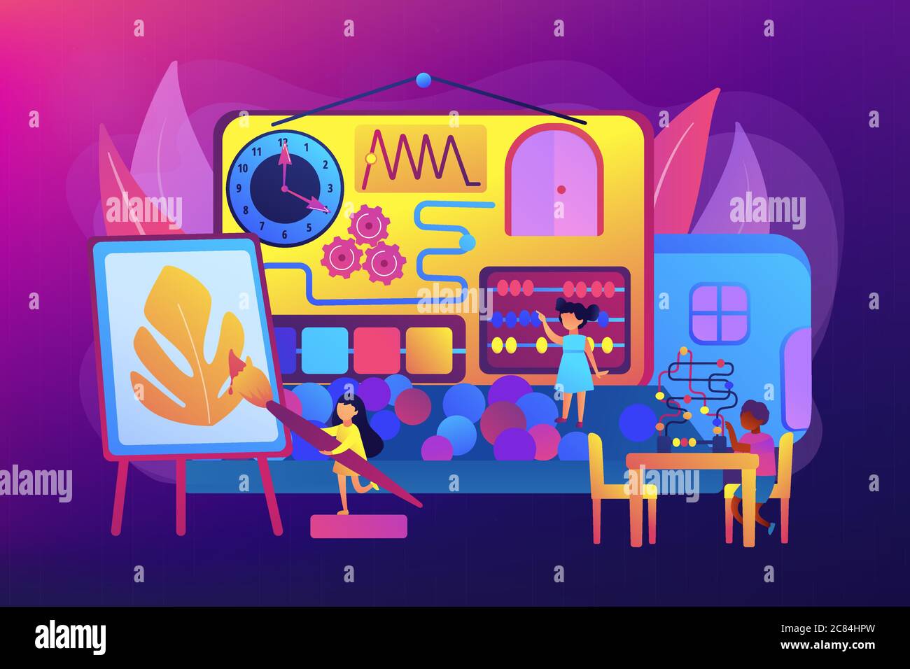 Child friendly area concept vector illustration Stock Vector Image ... Child friendly area concept vector illustration Stock Vector Image ...