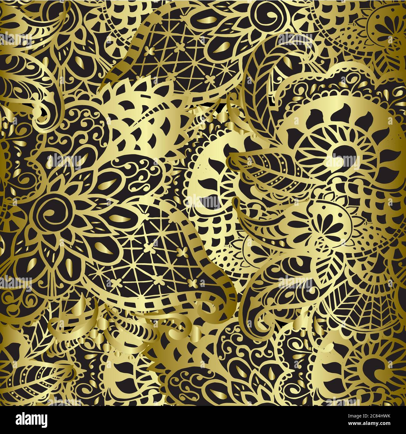 Vector patterns painted by hand. Beautiful doodle. Design elements ...