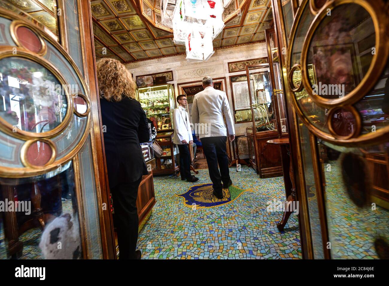 Italy, Venice: The Florian Cafe or Caffe Florian is the oldest, famous ...