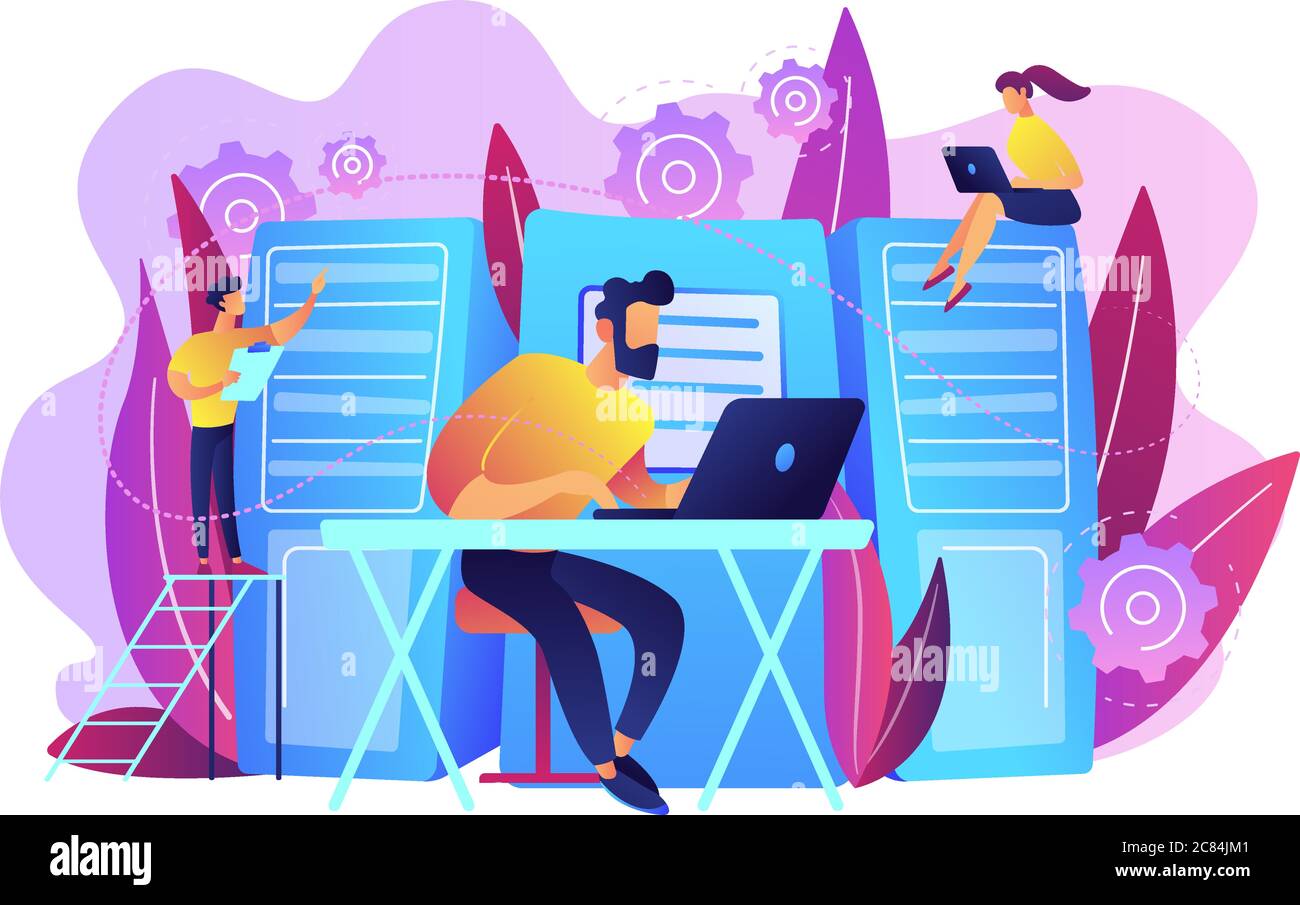 System Administration Concept Vector Illustration Stock Vector Image And Art Alamy