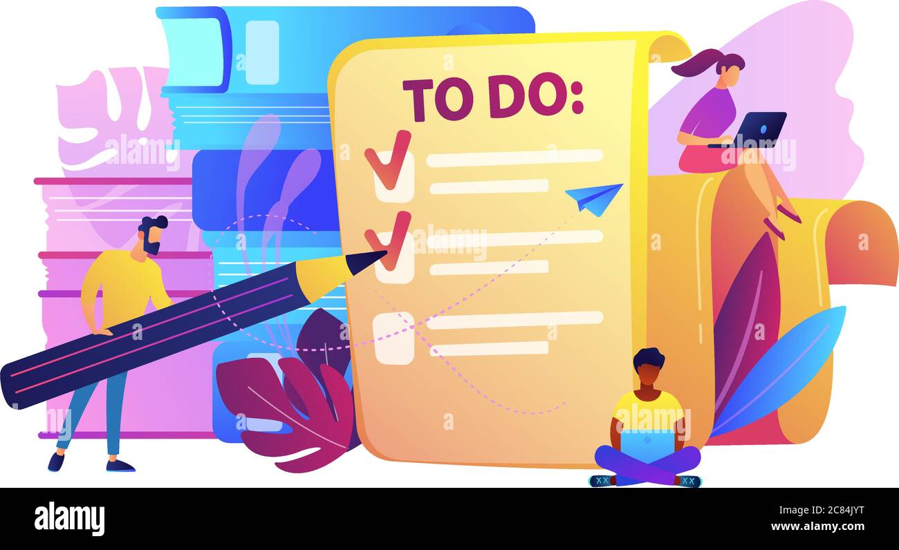 Task management it concept vector illustration Stock Vector Image & Art ...