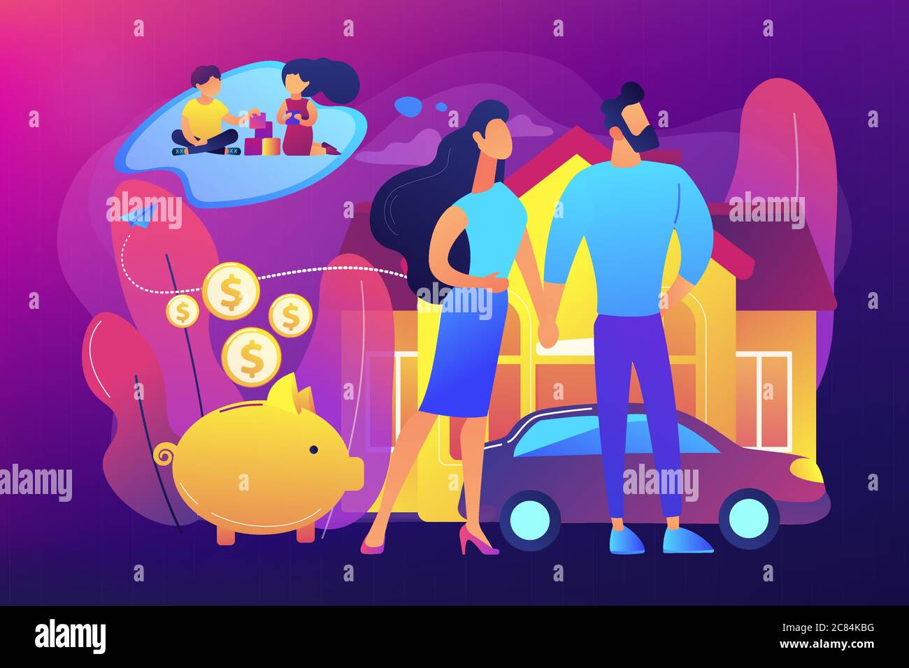 Family planning concept vector illustration Stock Vector Image & Art ...