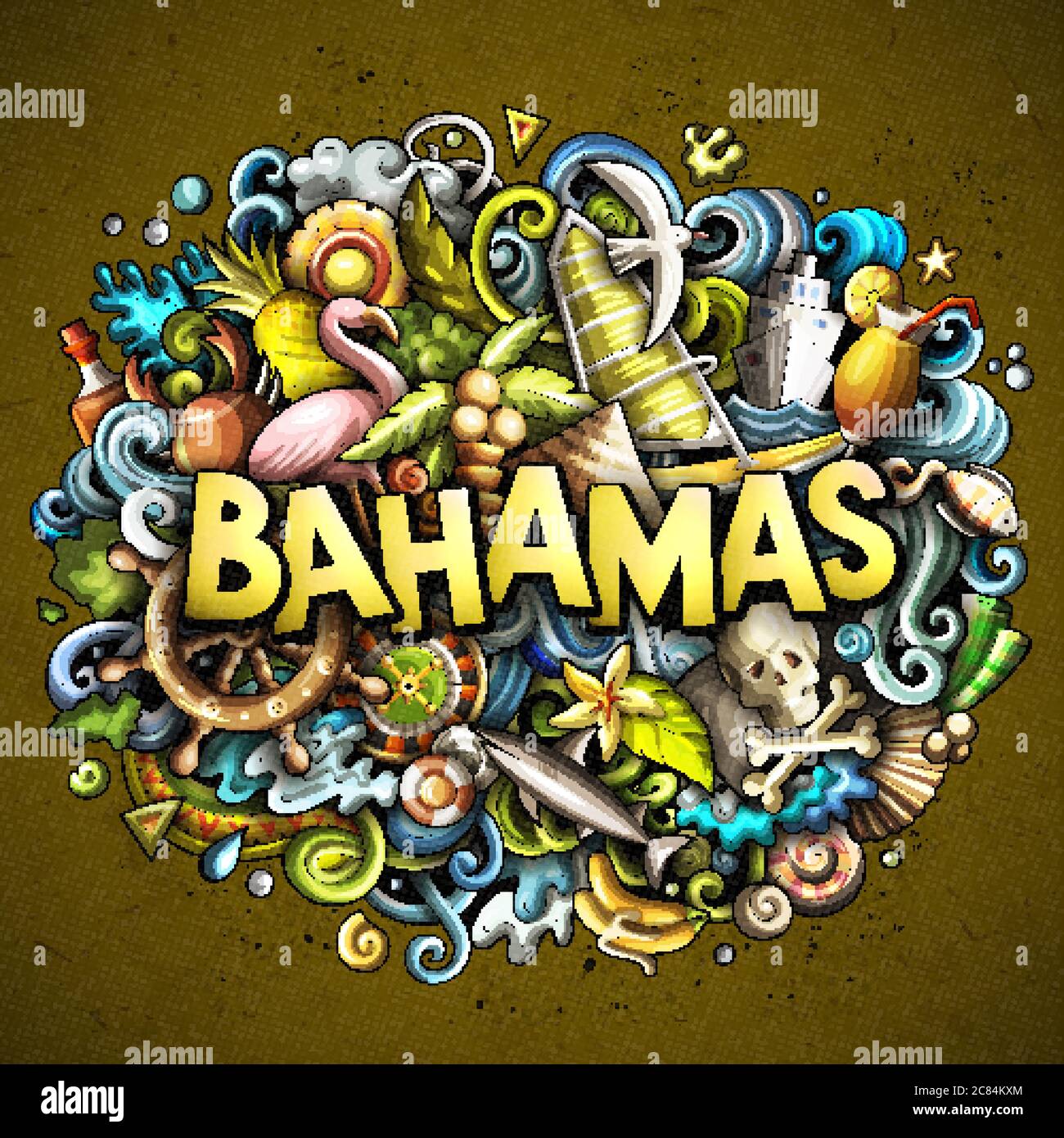 Bahamas fish Stock Vector Images - Alamy