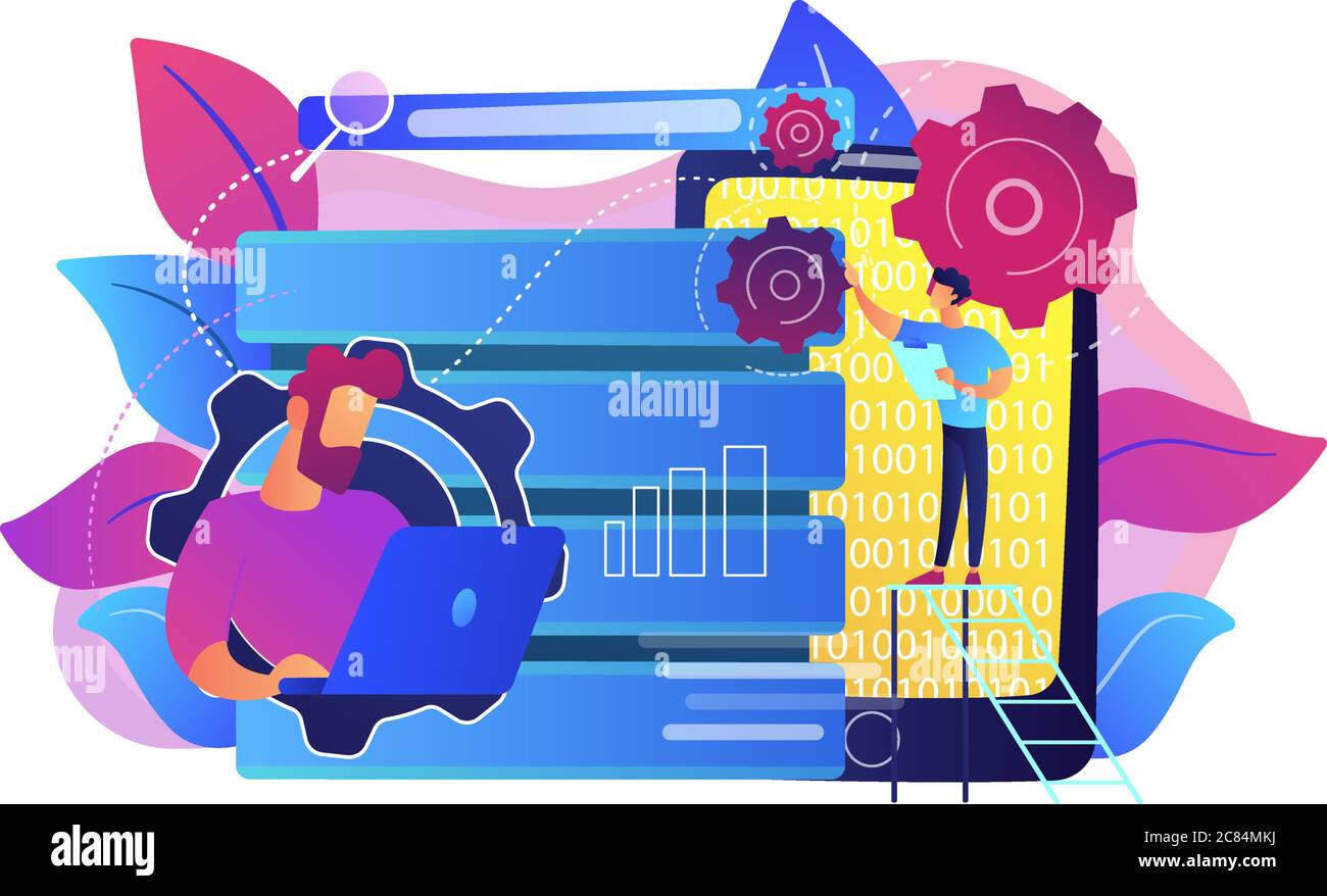 Applications processing Stock Vector Images - Alamy