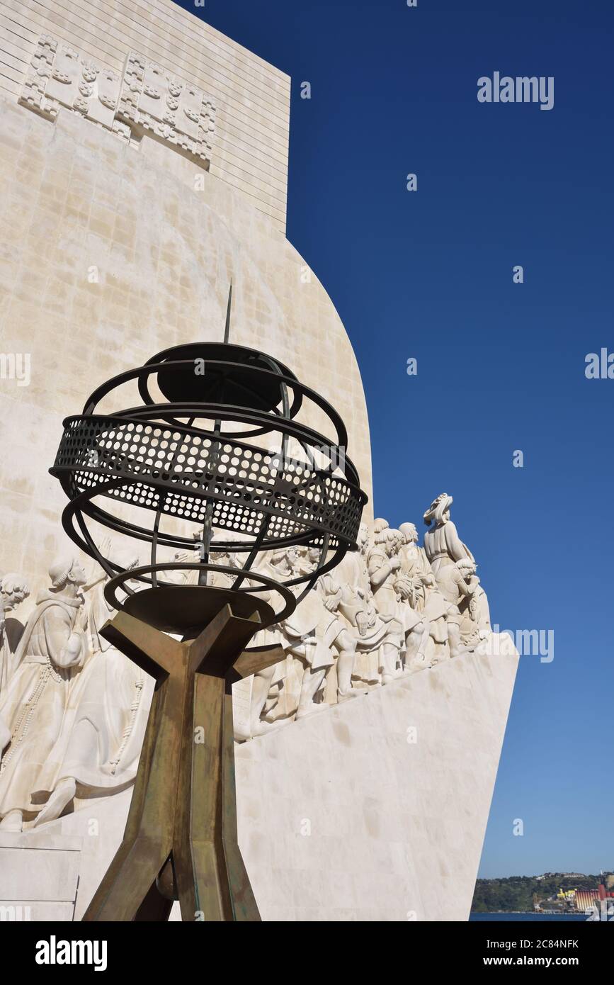 Armillary sphere statue hi-res stock photography and images - Alamy