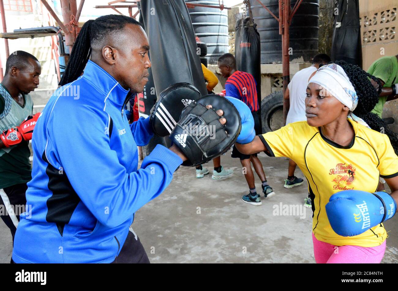 Tanzania boxing hi-res stock photography and images - Alamy