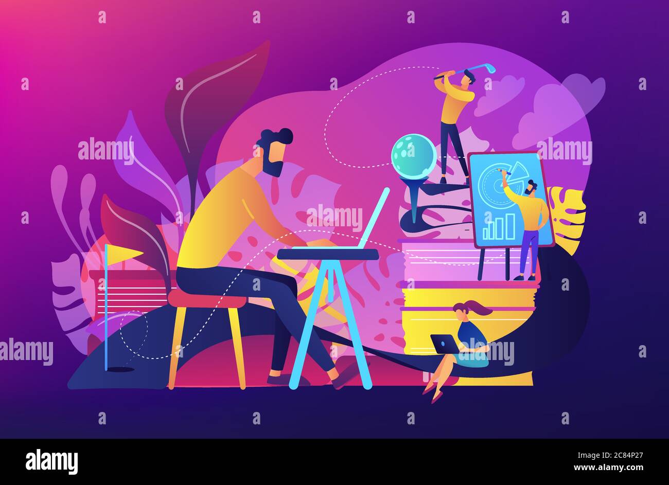 Office fun team Stock Vector Images - Alamy