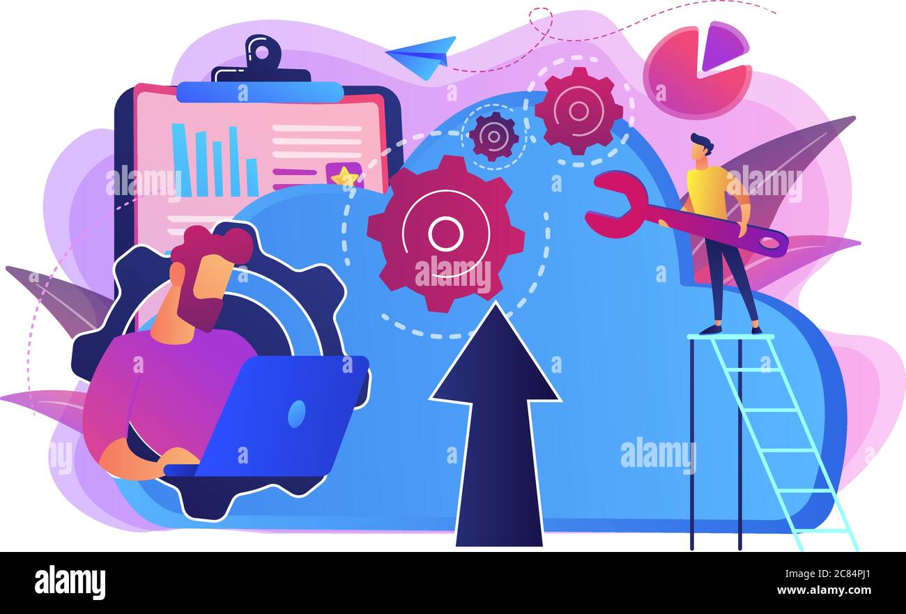 Cloud engineering concept vector illustration Stock Vector Image & Art ...