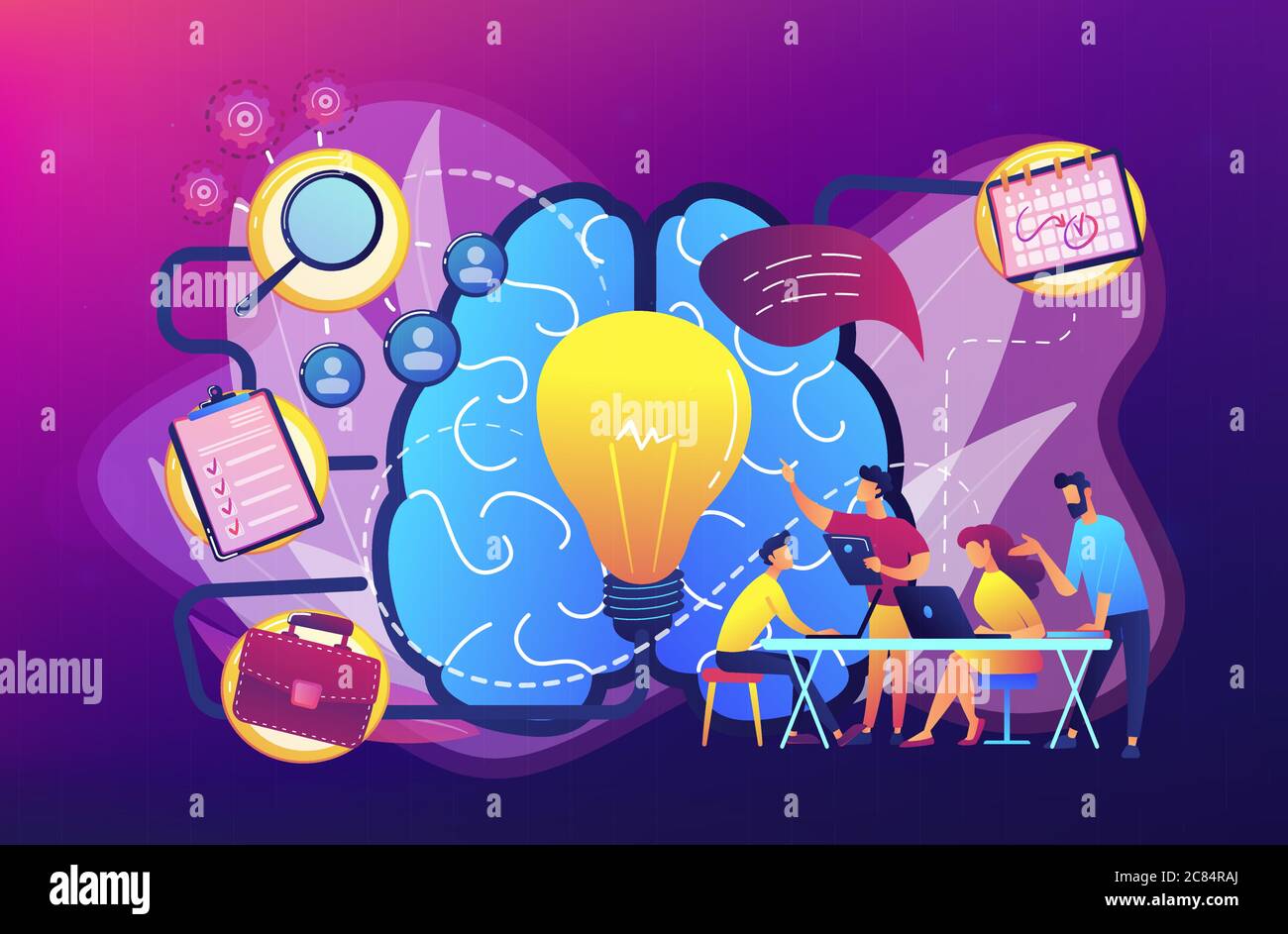 Project management concept vector illustration Stock Vector Image & Art ...