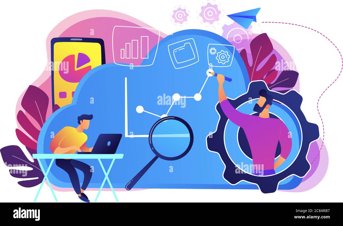 Cloud management concept vector illustration Stock Vector Image & Art ...