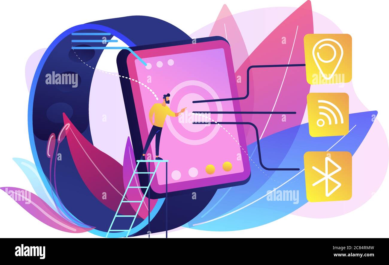 Wireless connectivity concept vector illustration Stock Vector Image ...