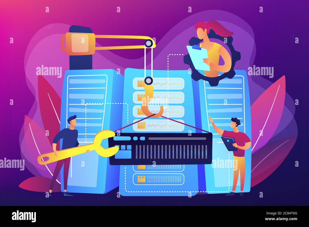 Massive engineering Stock Vector Images - Alamy