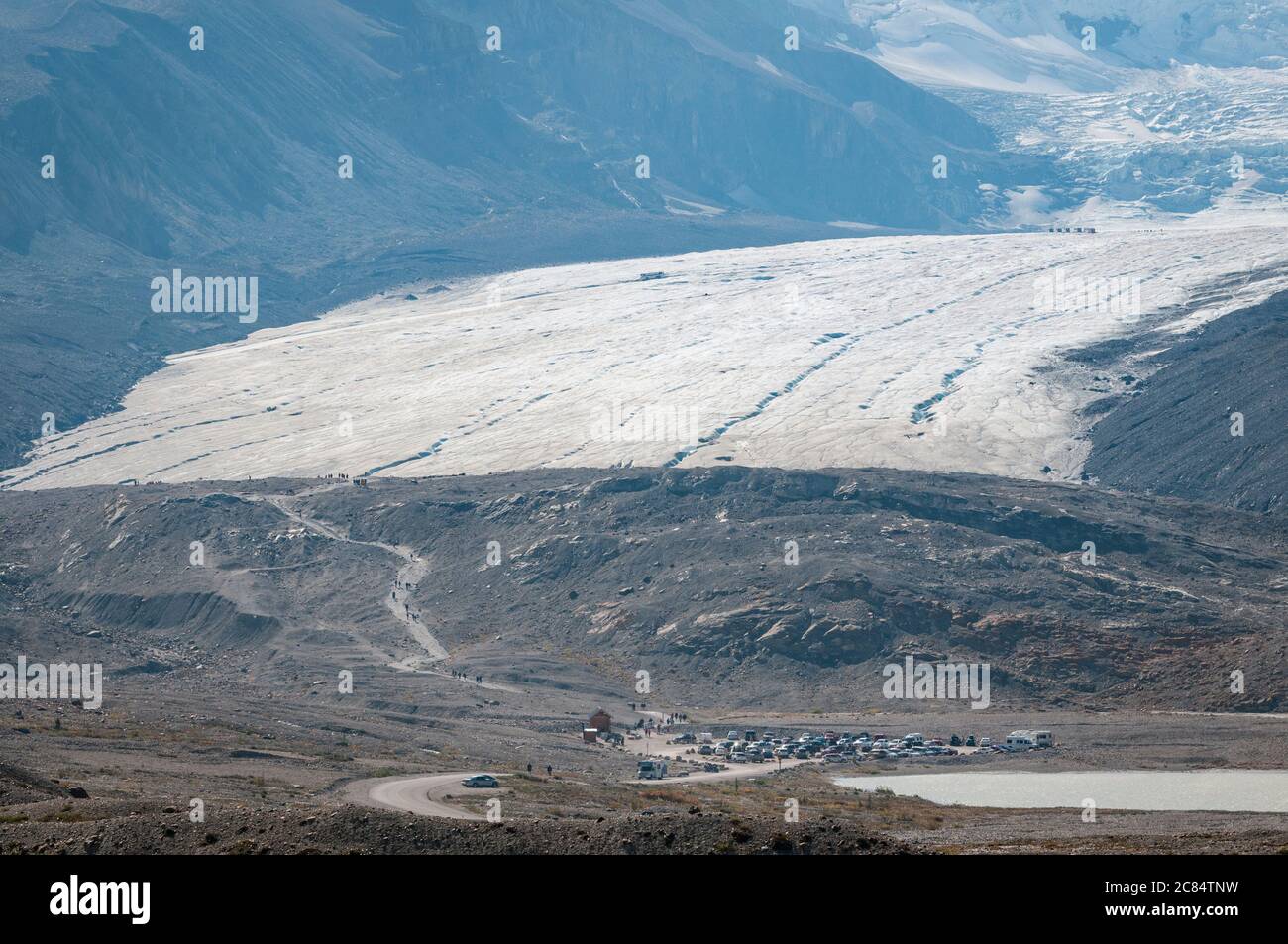 Athabasca glacier trail hi-res stock photography and images - Alamy