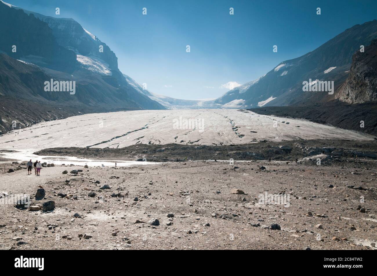 Athabasca Glacier, Columbia Icefields, Alberta, Canada Stock Photo - Alamy