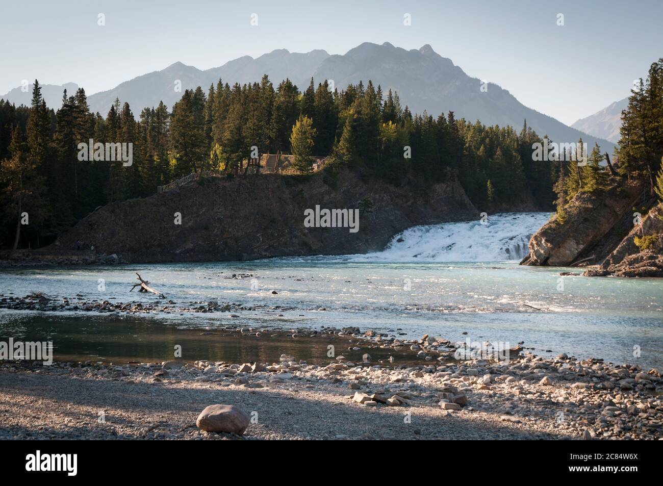 Bow Falls, Banff, Alberta, Canada Stock Photo - Alamy