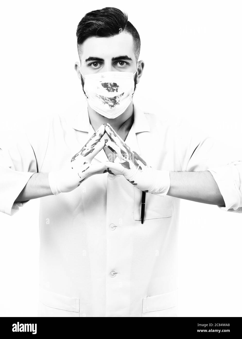 Blood stained uniform hi-res stock photography and images - Alamy