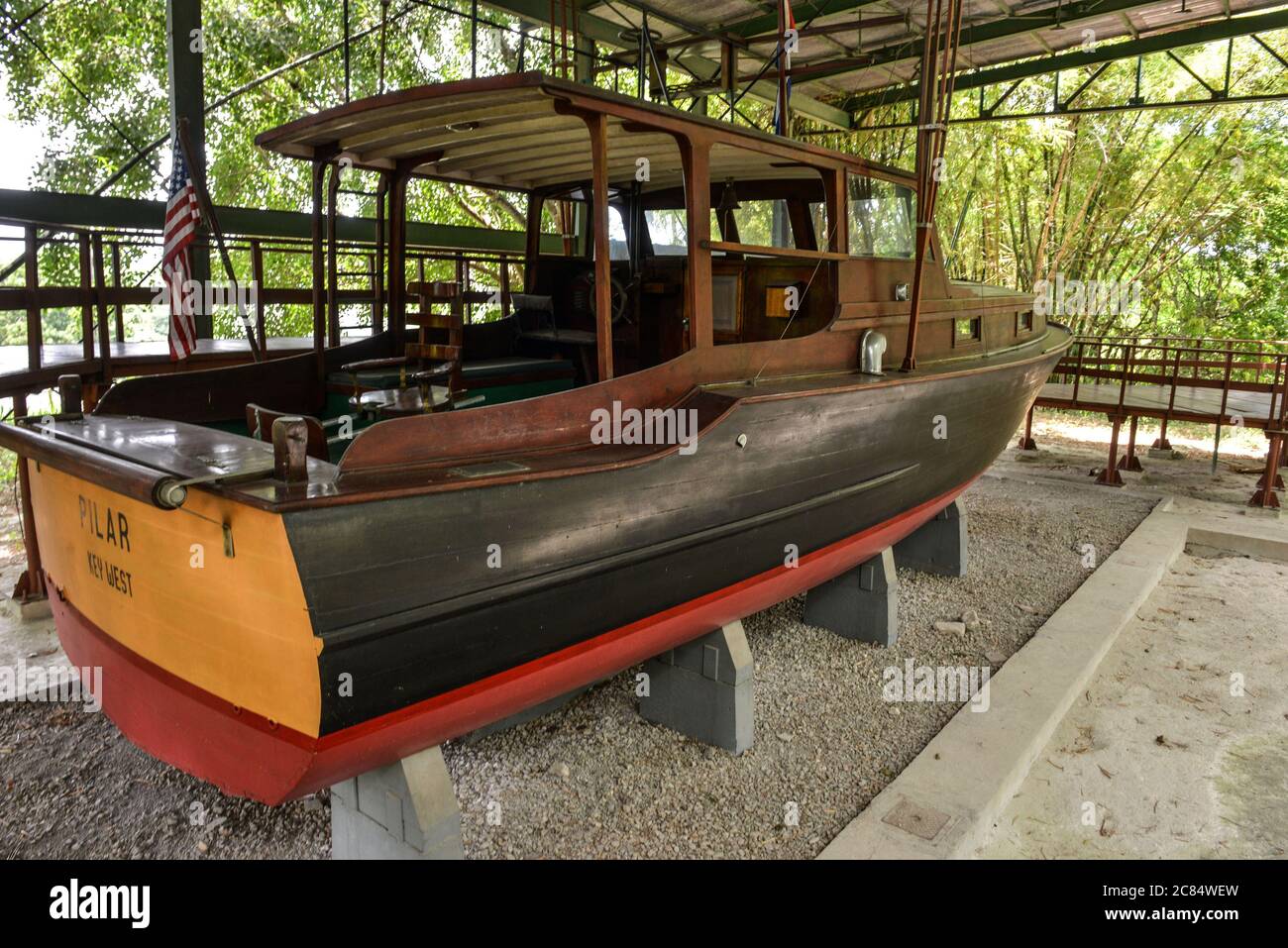 Cuba, Havana: Finca Vigía was the home of Ernest Hemingway and is now a ...
