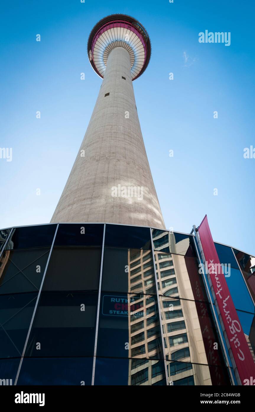 Calgary Tower, Alberta, Canada Stock Photo - Alamy