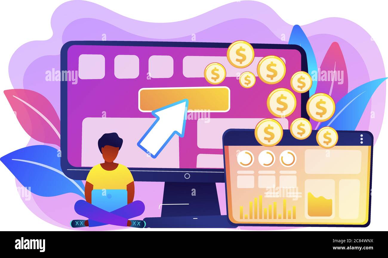 Tag management system concept vector illustration Stock Vector Image ...