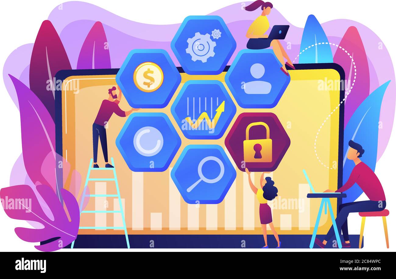 Cyber security management Cut Out Stock Images & Pictures - Alamy