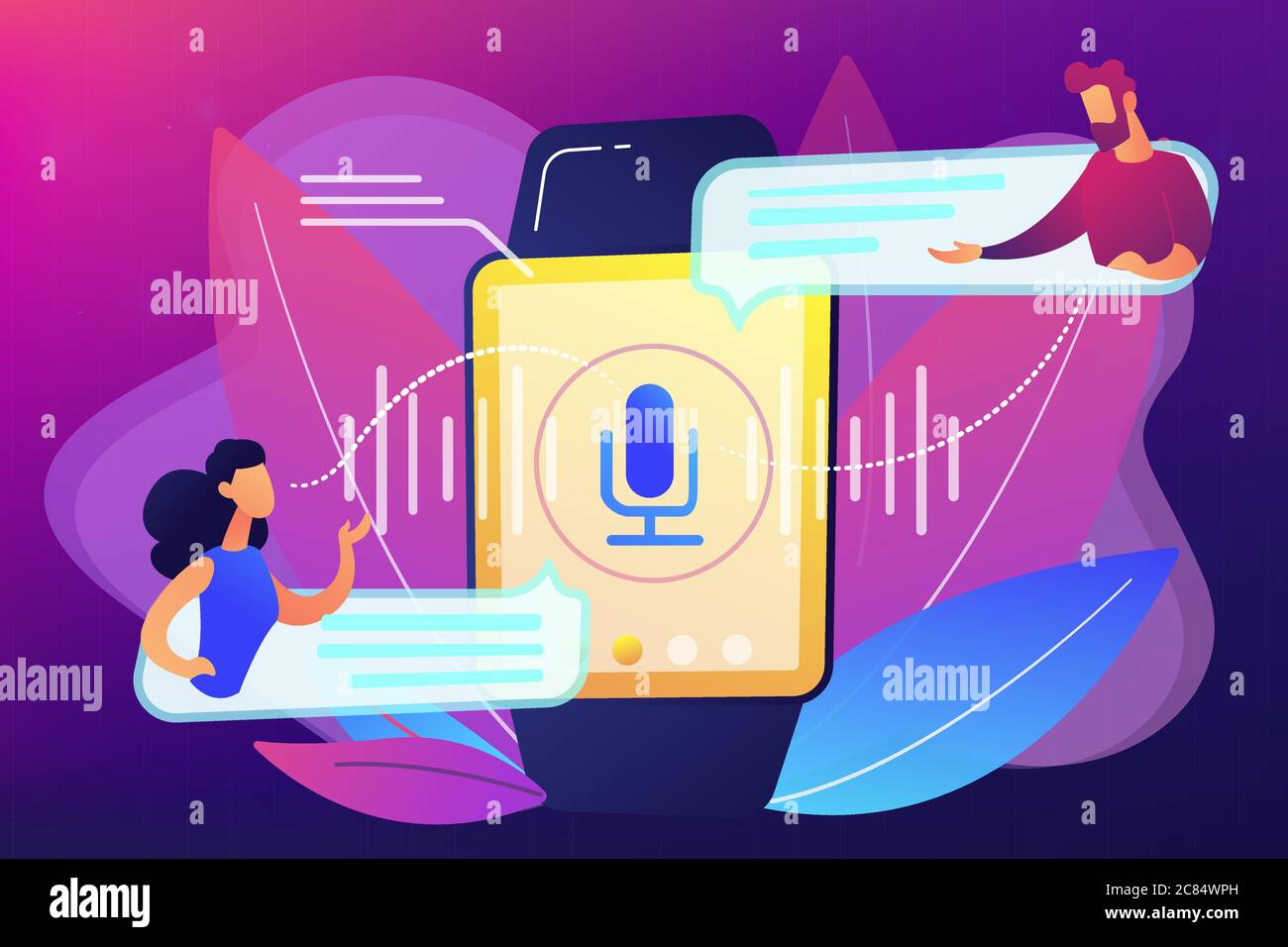 Digital translator concept vector illustration Stock Vector Image & Art ...