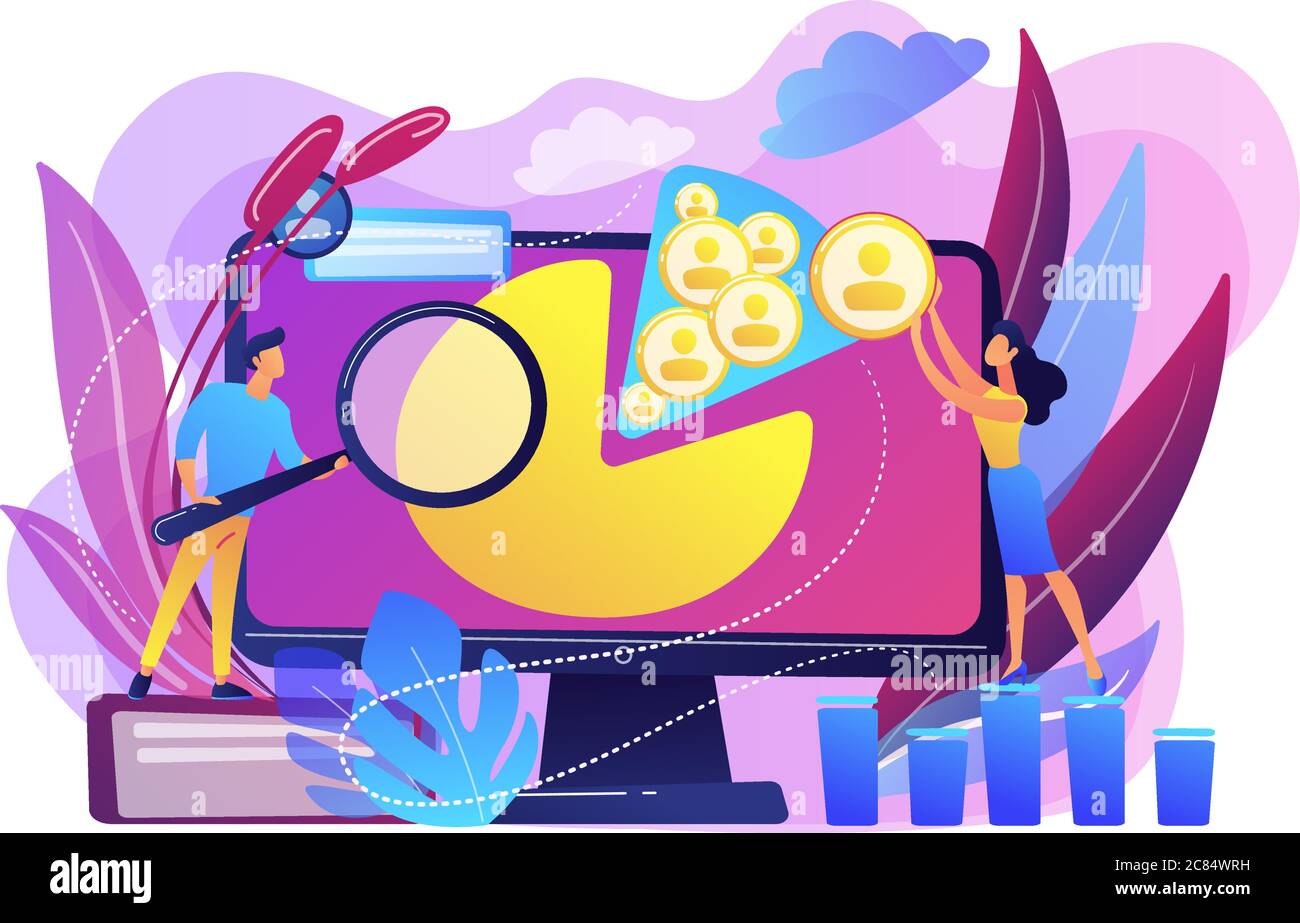 Social media management concept vector illustration Stock Vector Image ...