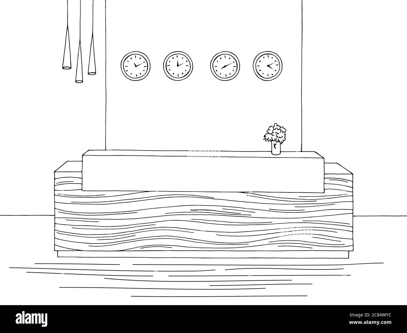 Empty hotel room Cut Out Stock Images & Pictures - Alamy