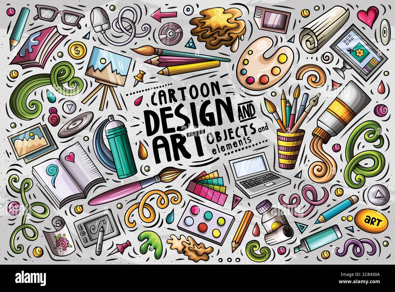 Vector set of design theme items Stock Vector Image & Art - Alamy