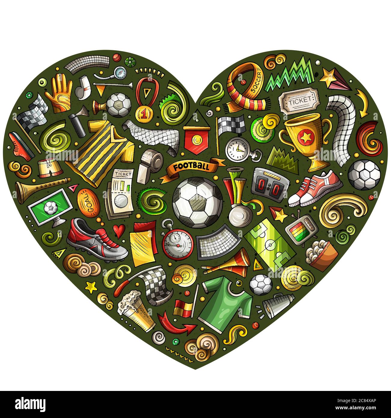 Collected with love Stock Vector Images - Alamy