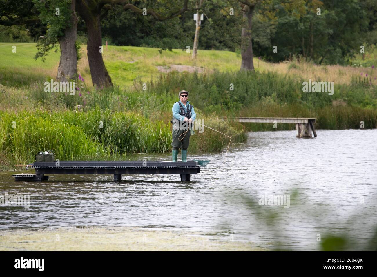 Windybank fly fishing club hi-res stock photography and images - Alamy