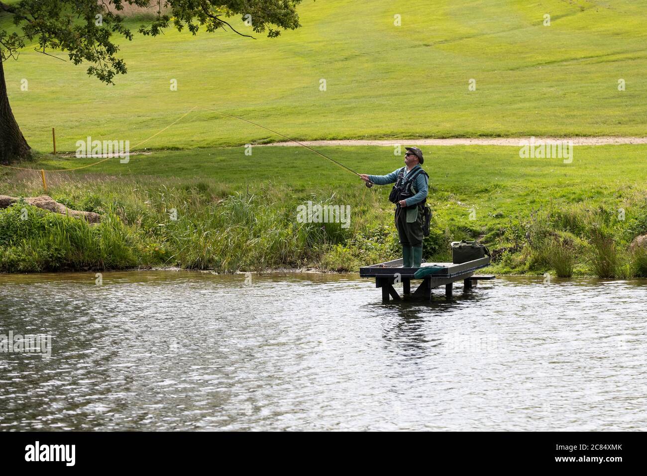 Windybank fly fishing club hi-res stock photography and images - Alamy