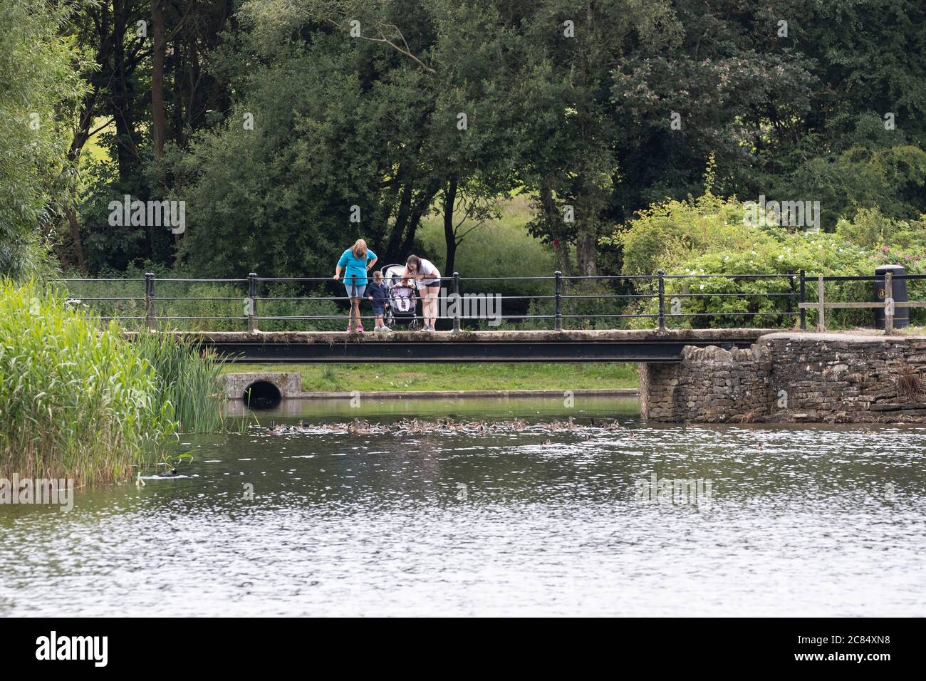 Meltham mills reservoir hi-res stock photography and images - Alamy
